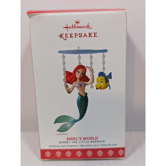 Hallmark | Holiday | 27 Hallmark Keepsake Ornament Ariels World Disneys ...